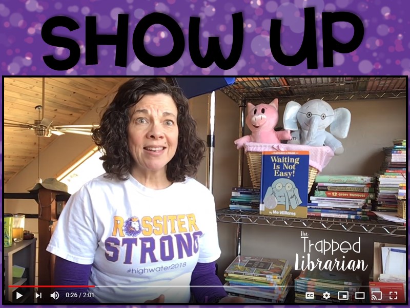 Show Up for Your Students When School is Closed • The Trapped Librarian