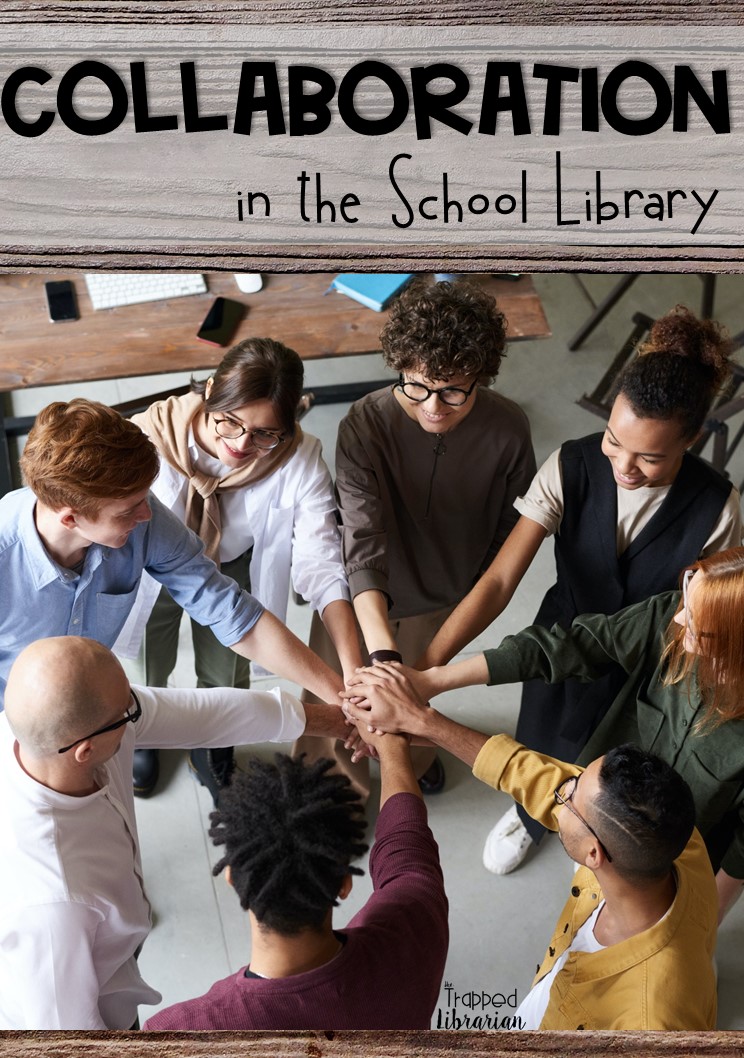 Students Benefit from Collaboration in the School Library • The Trapped ...
