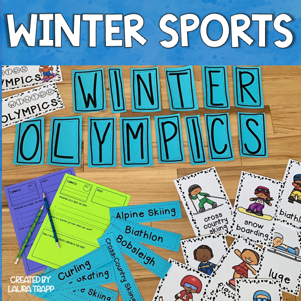 Fun Winter Olympics Activities for your Elementary Library • The ...