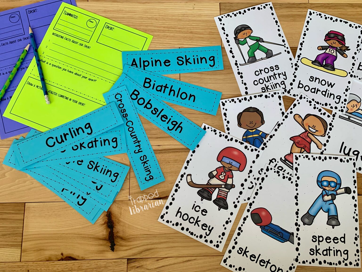 February Library Lessons • The Trapped Librarian