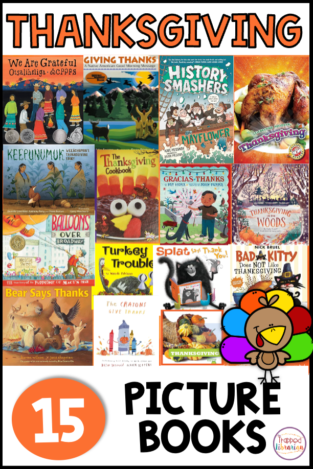 15 Best Thanksgiving Picture Books • The Trapped Librarian